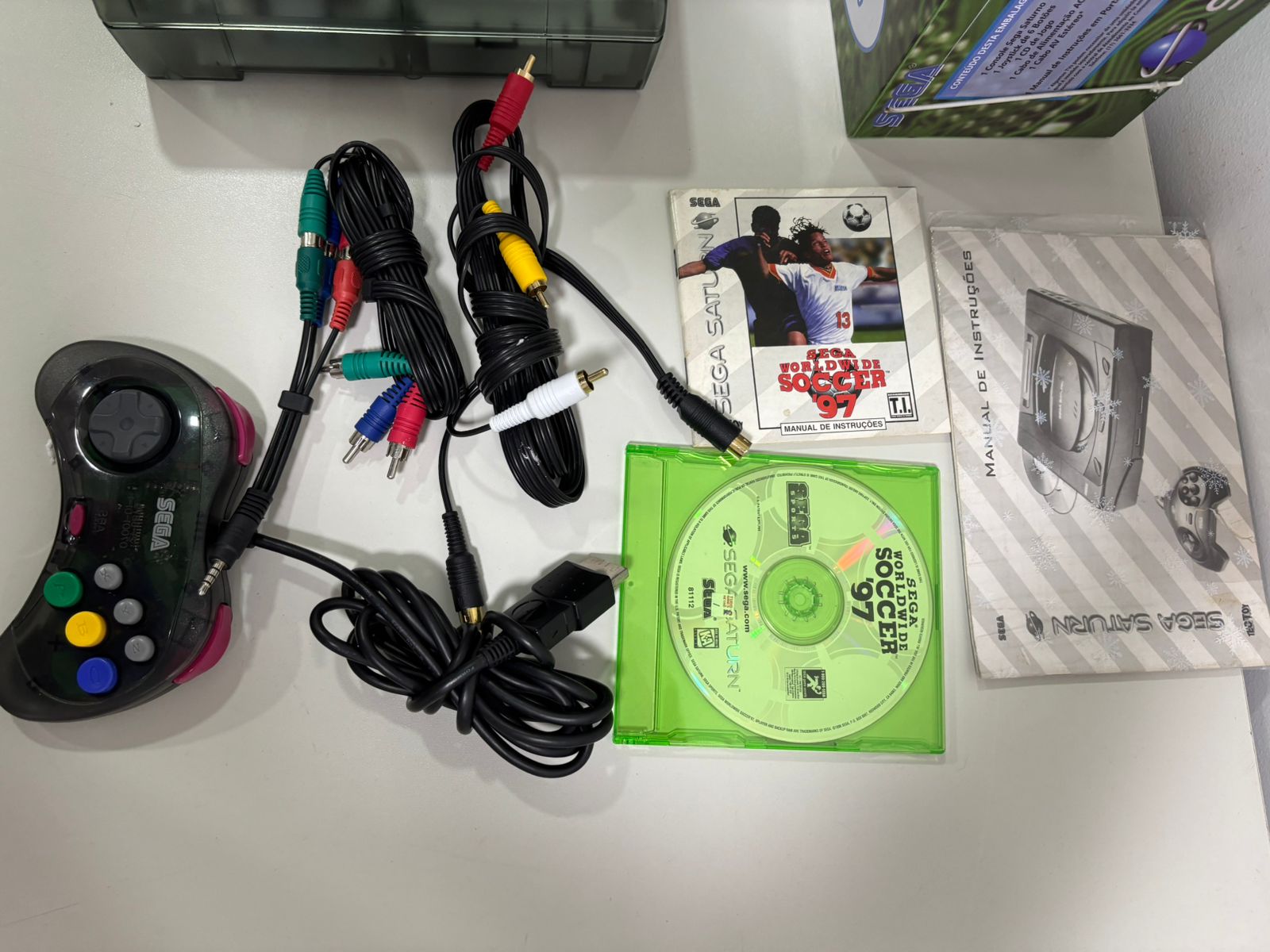 Console Sega Saturn Skeleton Caixa MDF - Sega Saturno - www.maicongames ...