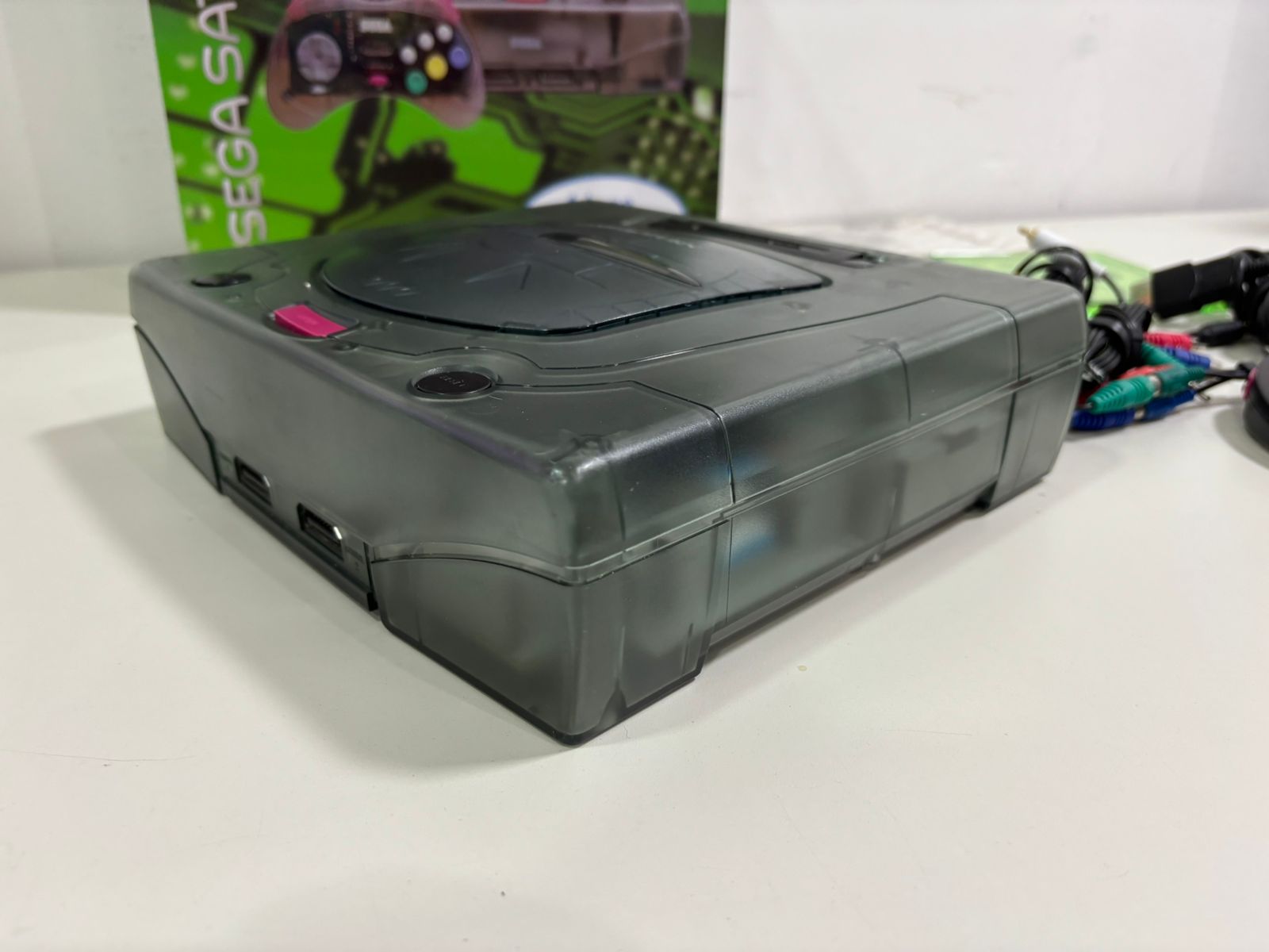 Console Sega Saturn Skeleton Caixa MDF - Sega Saturno - www.maicongames ...