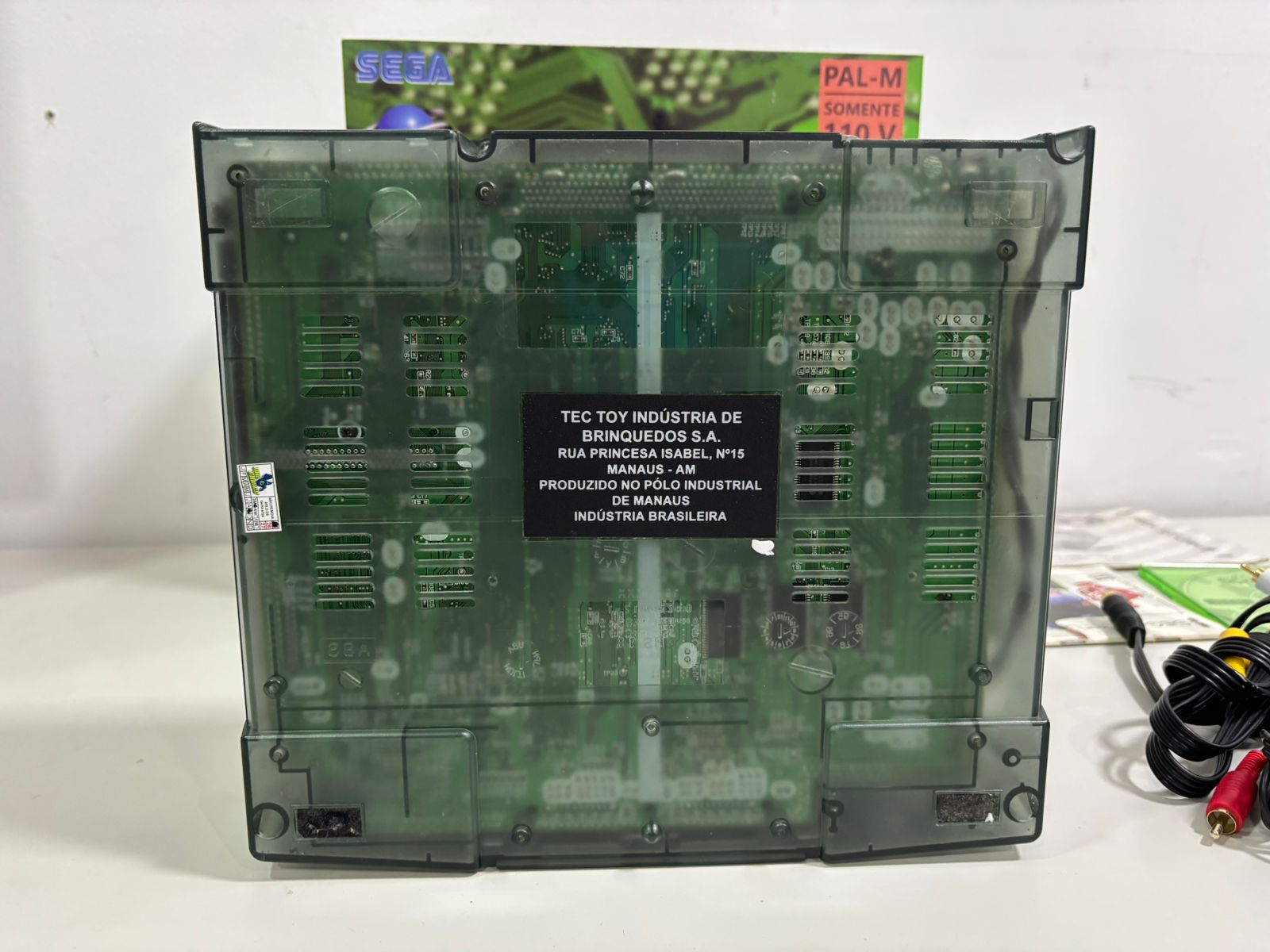 Console Sega Saturn Skeleton Caixa MDF - Sega Saturno - www.maicongames ...