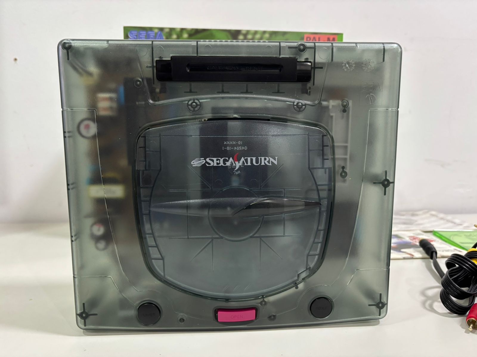 Console Sega Saturn Skeleton Caixa MDF - Sega Saturno - www.maicongames ...