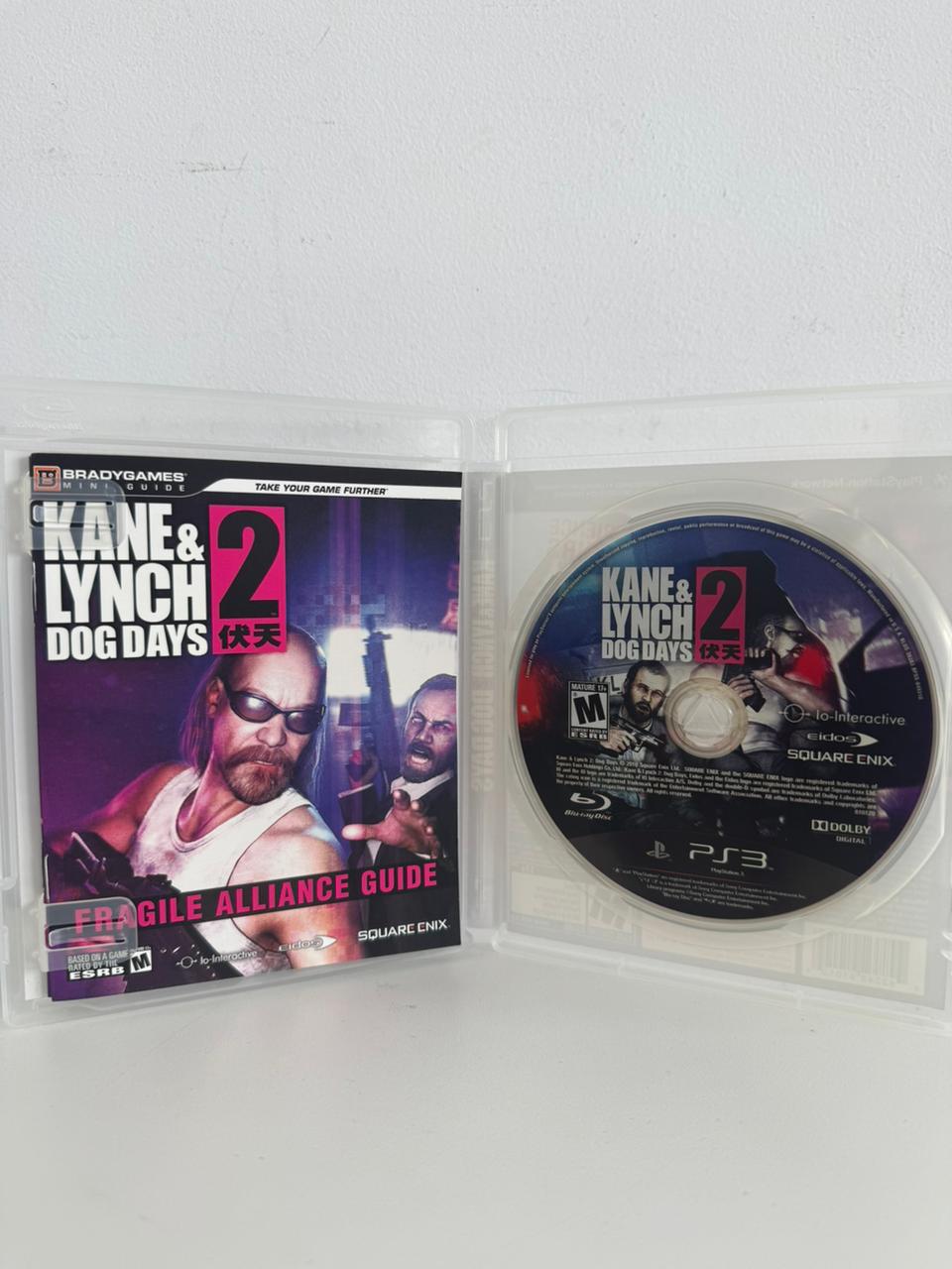 Kane & Lynch 2 Dog Days PS3 Mídia Física (Usado) - www.maicongames.com.br