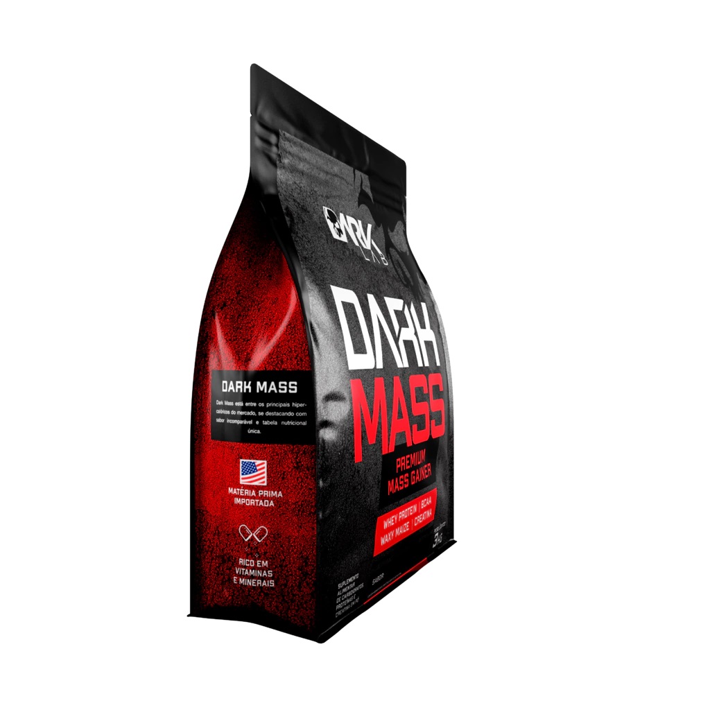 Hipercalórico Dark Mass 3Kg - Ganho de Massa Rápido – Suplemento Nutri ...