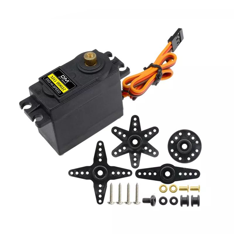 Servo MG996R 180 Graus - HI-SPEED | Baú da Eletrônica - Baú da ...