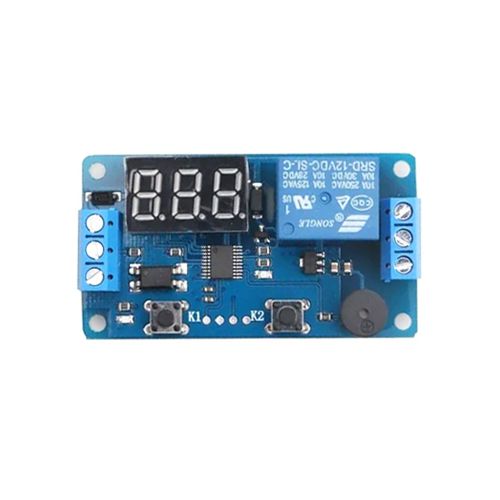 Módulo Temporizador Ajustável com Relé 12V | Baú da Eletrônica - Baú da ...