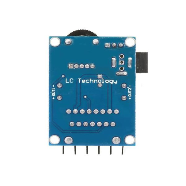 Módulo Amplificador de Áudio TDA7266 | Baú da Eletrônica - Baú da ...