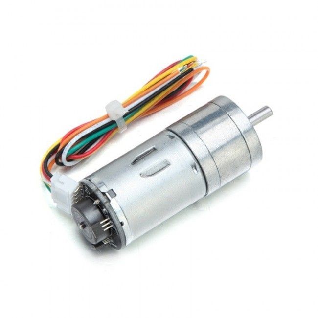 Motor DC 6V com Encoder 280 RPM | Baú da Eletrônica - Baú da Eletrônica ...