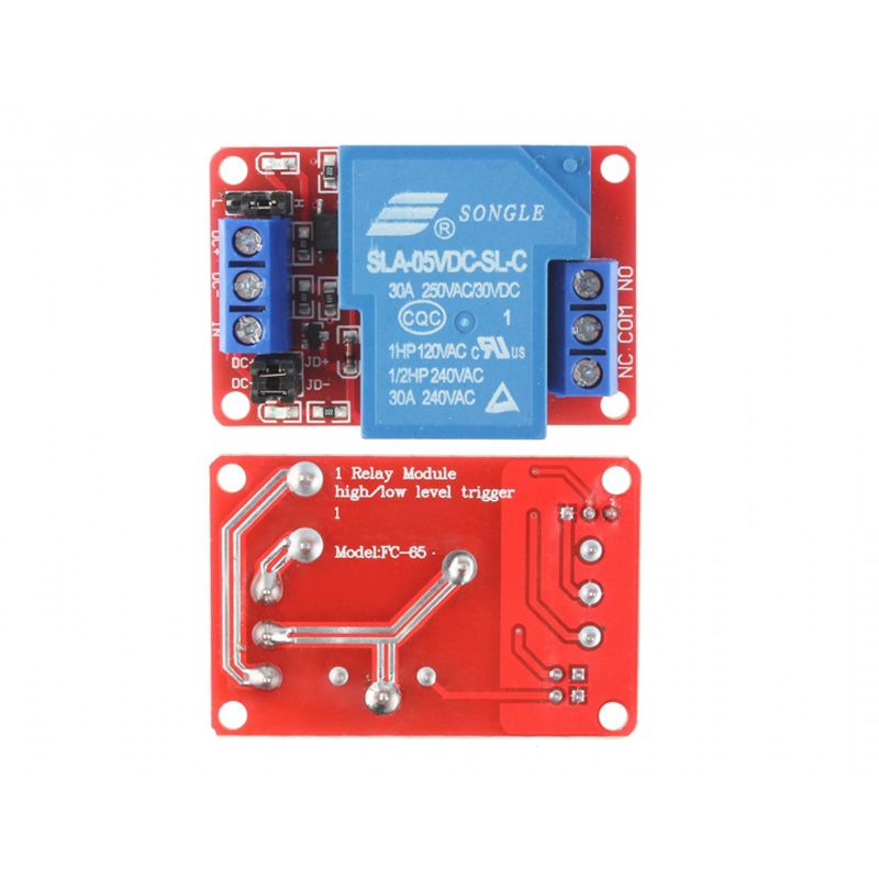 Módulo Relé 5V 30A | Baú da Eletrônica - Baú da Eletrônica ...