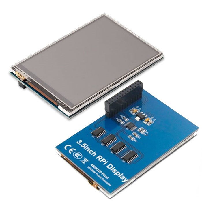 Display LCD TFT Touch 3.5" Raspberry Pi - Baú da Eletrônica ...