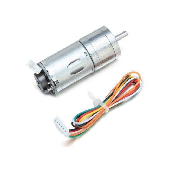 Motor DC 6V com Encoder 210 RPM | Baú da Eletrônica - Baú da Eletrônica ...
