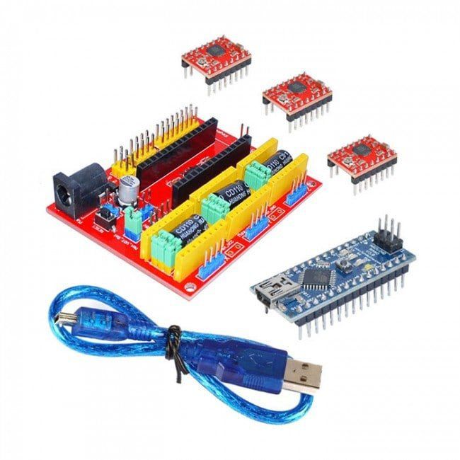 CNC Nano Shield para Arduino | Baú da Eletrônica - Baú da Eletrônica ...