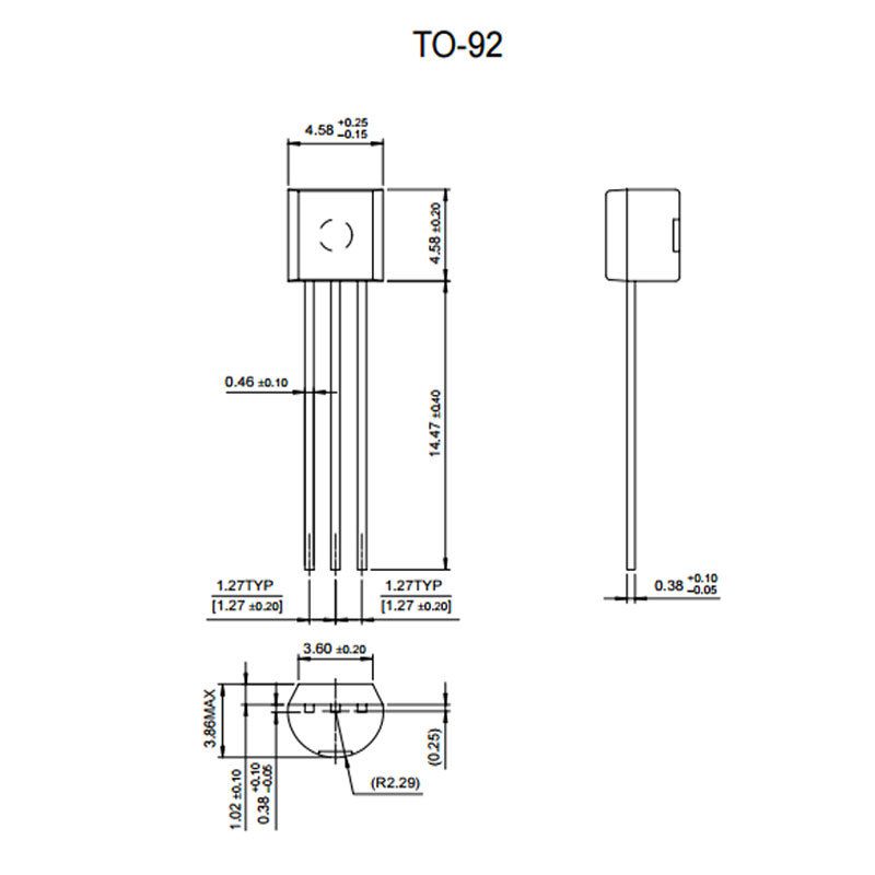Transistor NPN - BC338 | Baú da Eletrônica - Baú da Eletrônica ...