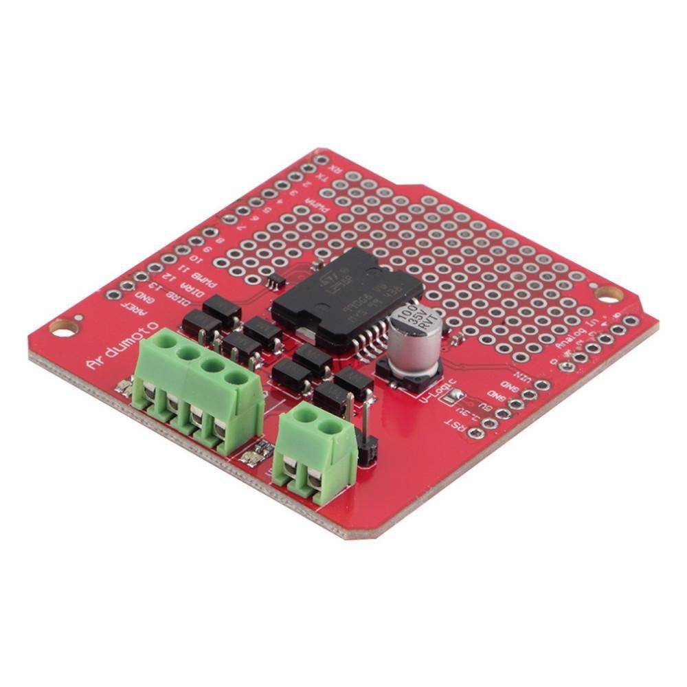 L298 Arduino Motor Driver Shield | Baú da Eletrônica - Baú da ...