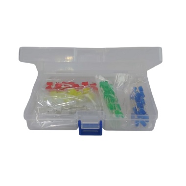 Kit de Leds 5 Cores 5mm com 100 peças | Baú da Eletrônica - Baú da ...
