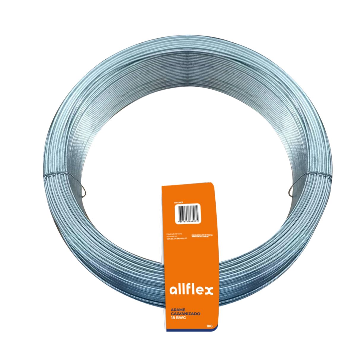 Arame Galvanizado BWG 14 Fio 2,11mm allflex 1un de 1kg - LUP PLACE
