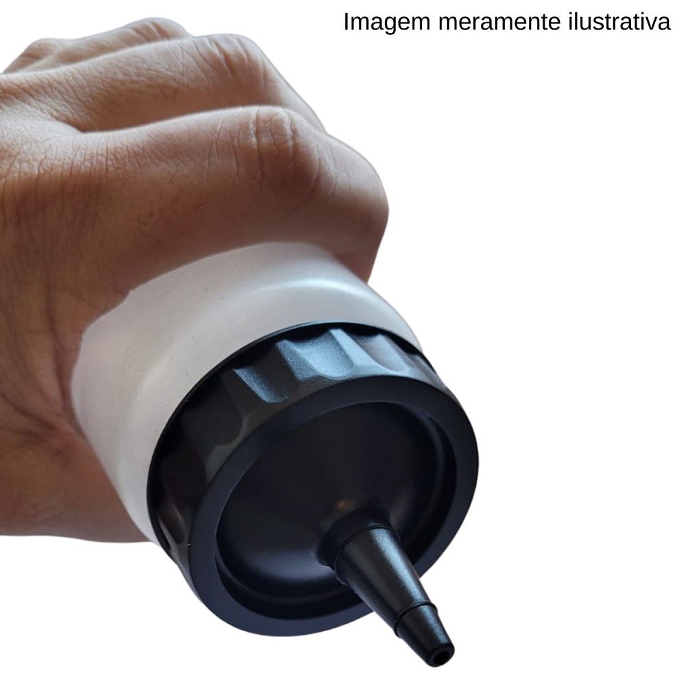 Bico de Precisão para Bisnaga Molhos FIFO Original Preto - Bisnaga FIFO Original │ Porcionador ...
