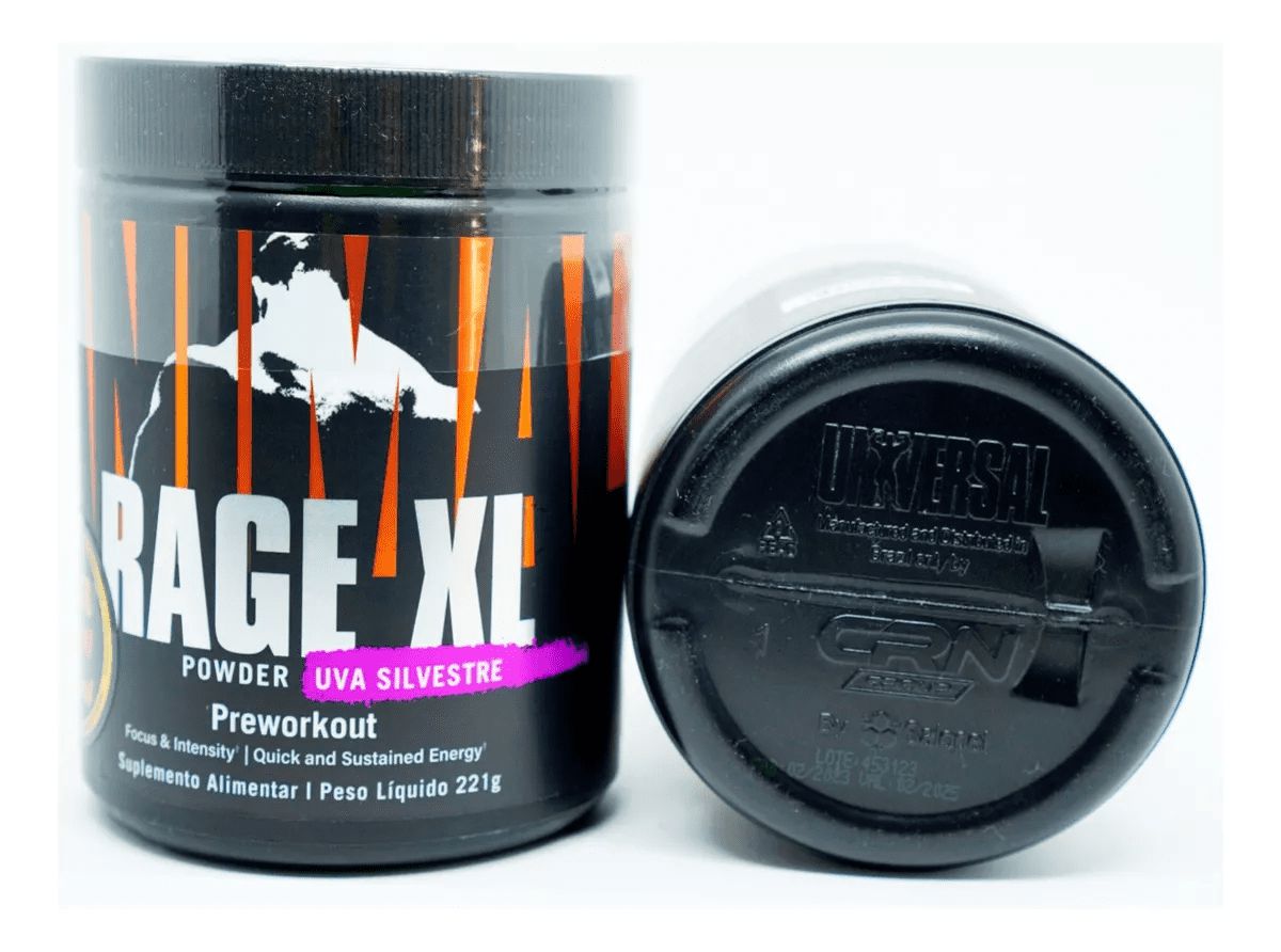 Preworkout Animal Rage XL - Universal - Expert Suplementos São Luís ️ ...