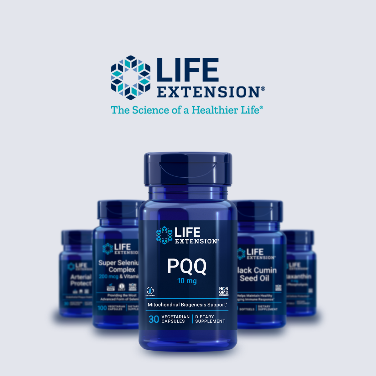 PQQ 10mg 30 Cápsulas Life Extension - Suplelive