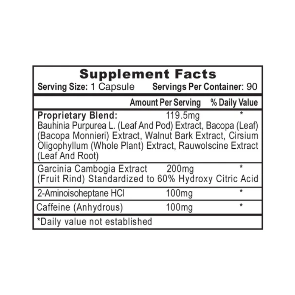 Hydroxyelite 90 Cápsulas Hi-Tech Pharmaceuticals - Suplelive