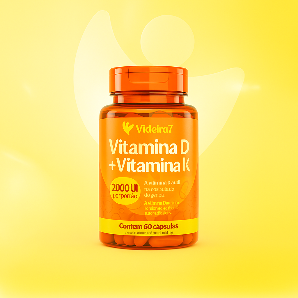 Vitamina D 2000 Ui + Vit K 200% Idr Cápsula - P&P Fit - A sua loja de ...
