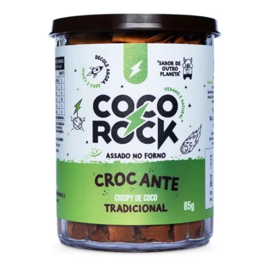 Coco Rock Crispy De Coco 75G - Todos Sabores - P&P Fit - A sua loja de ...