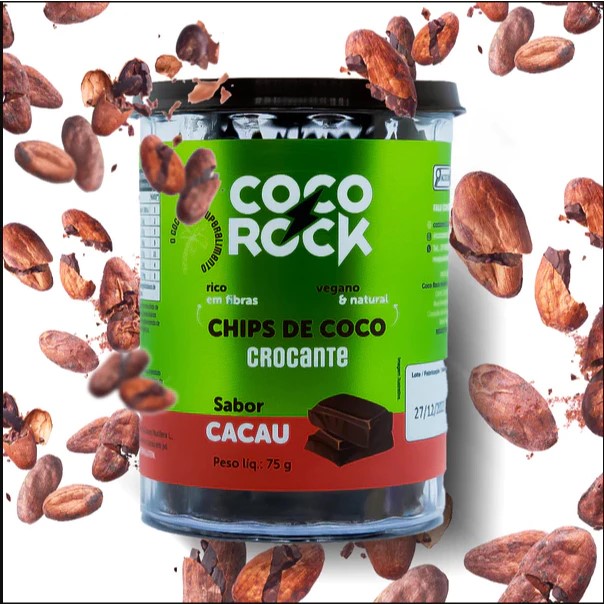 Coco Rock Crispy De Coco 75G - Todos Sabores - P&P Fit - A sua loja de ...