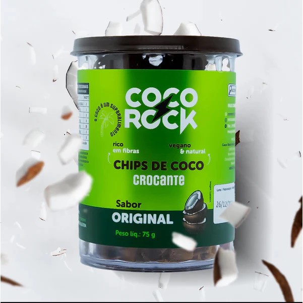 Coco Rock Crispy De Coco 75G - Todos Sabores - P&P Fit - A sua loja de ...