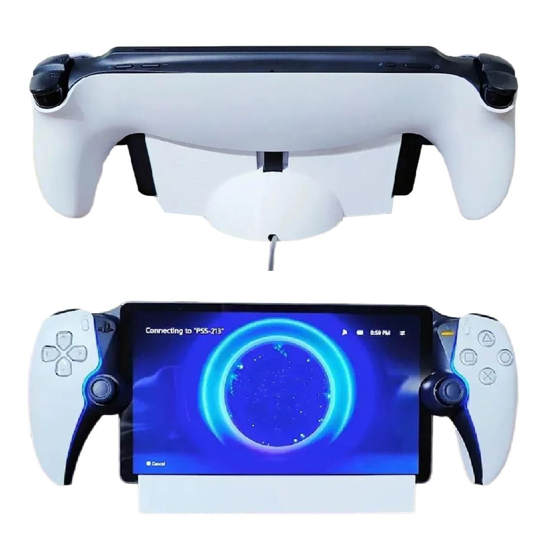 Suporte Dock Stand Playstation Remote Portal Duto para Cabo Conect3D Games Tudo para seu Setup Gamer