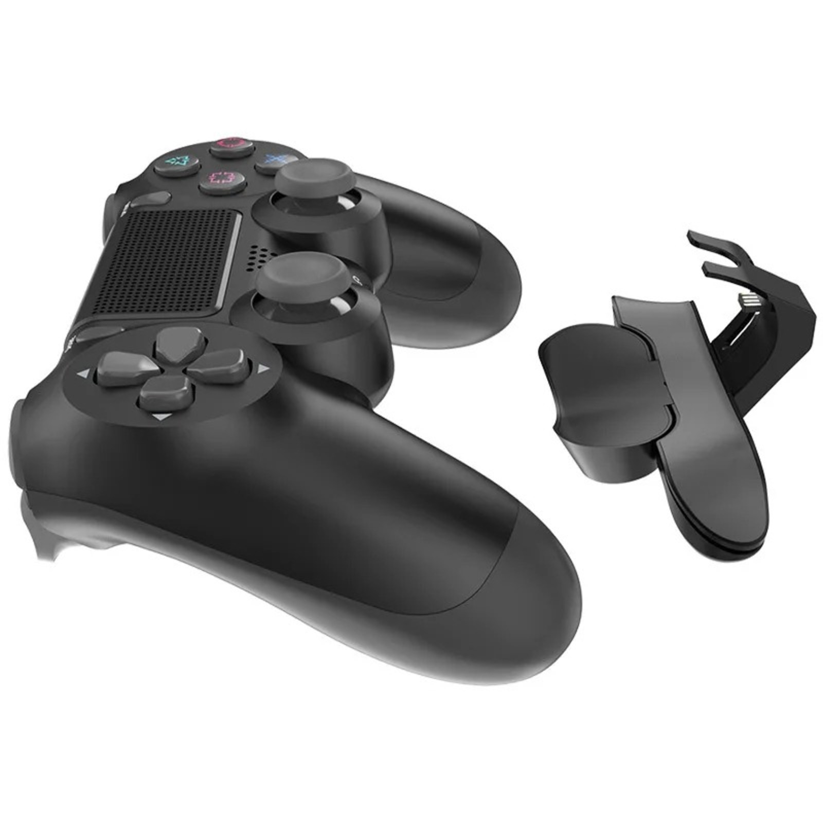 Botao Traseiro Paddles Turbo Black Controle Ps4 Conect3D Games Tudo para seu Setup Gamer