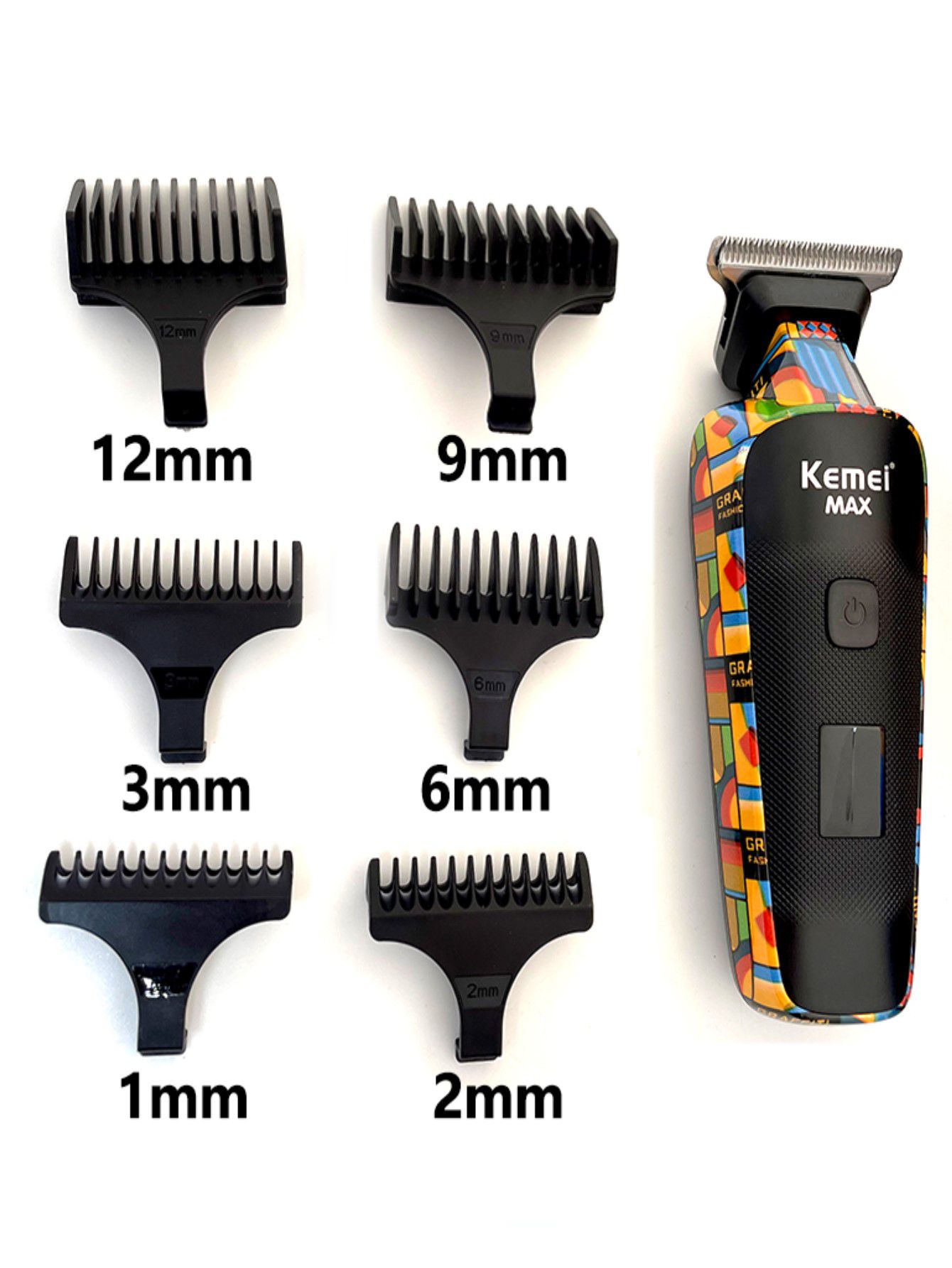 Máquina de Acabamento Profissional Kemei KM Max 5090 - Hai Brasil