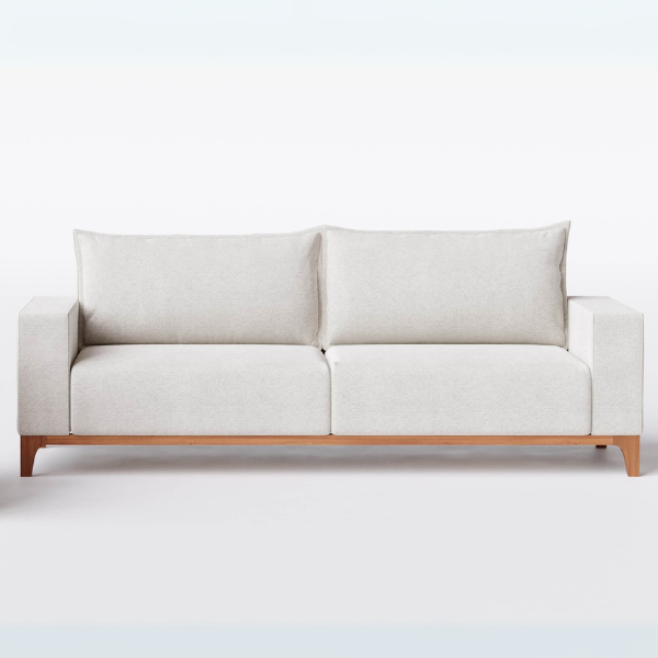 Sofa Oregon 2 Mts 3 lugares living moderno, pequeno, barato - Lavina ...