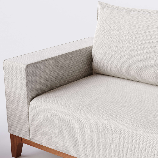 Sofa Oregon 2 Mts 3 lugares living moderno, pequeno, barato - Lavina ...