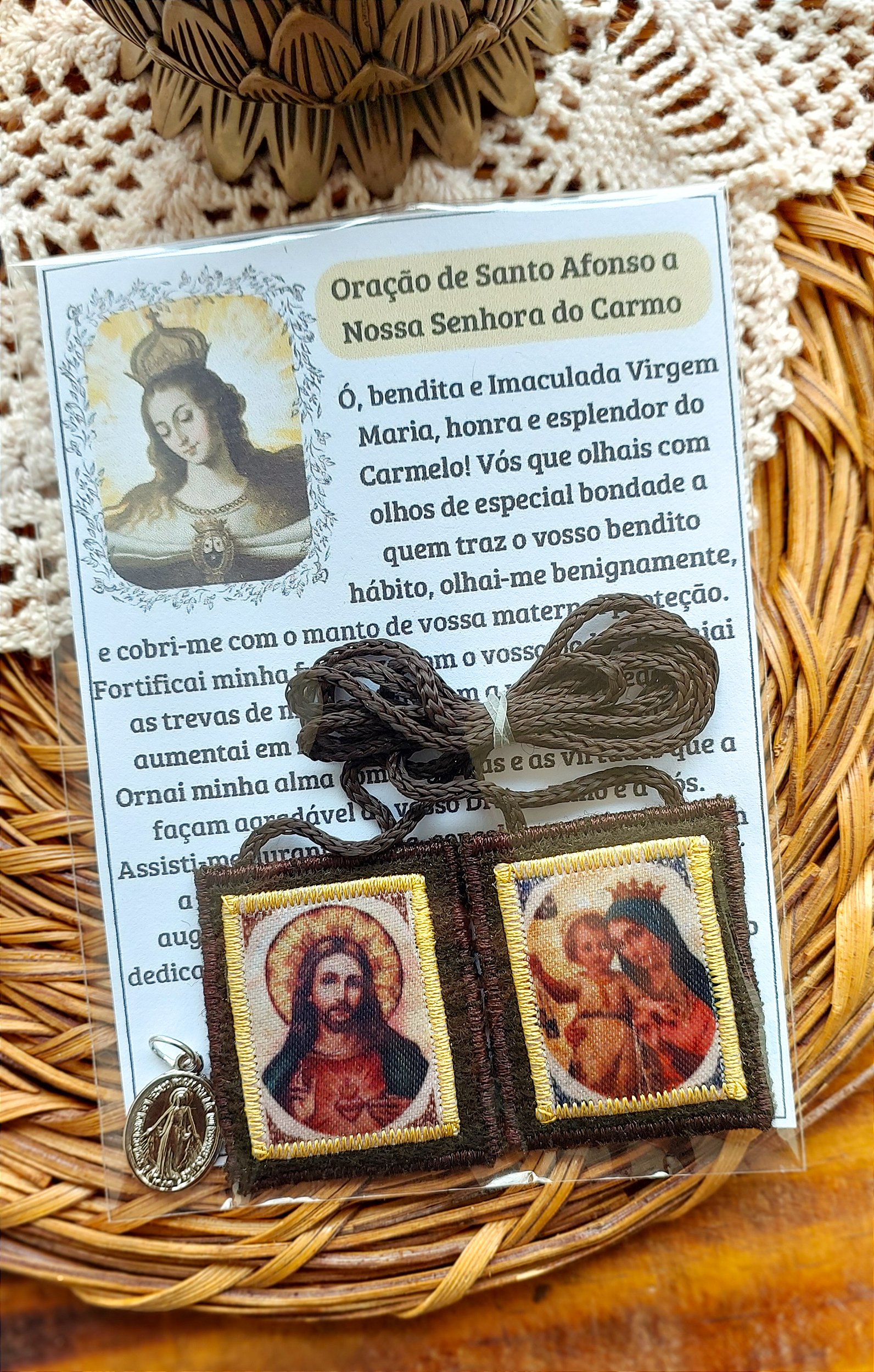 ESCAPULÁRIO DO CARMO - Ateliê da Rainha