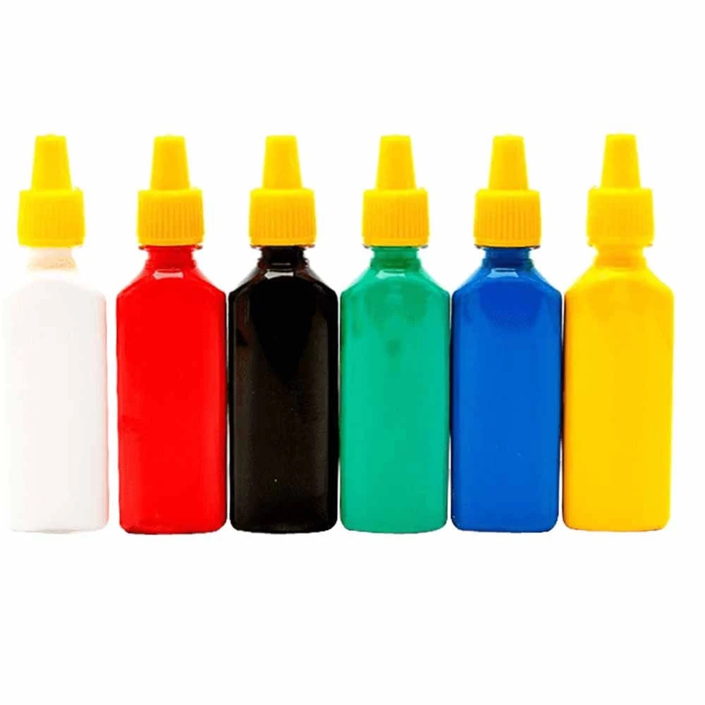 Cola Colorida Plastic Paint 23g 6 Cores Acrilex - Armarinho Toque Mágico