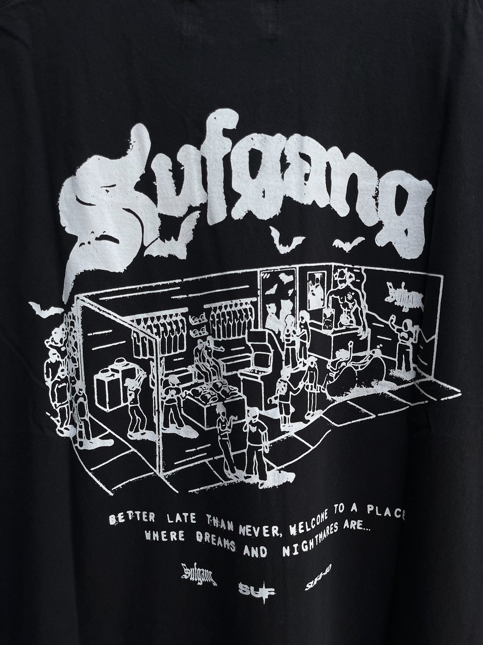 CAMISETA SUFGANG FLAGSHIP PRETO (EXCLUSIVO LOJA FÍSICA) - Seyer Company
