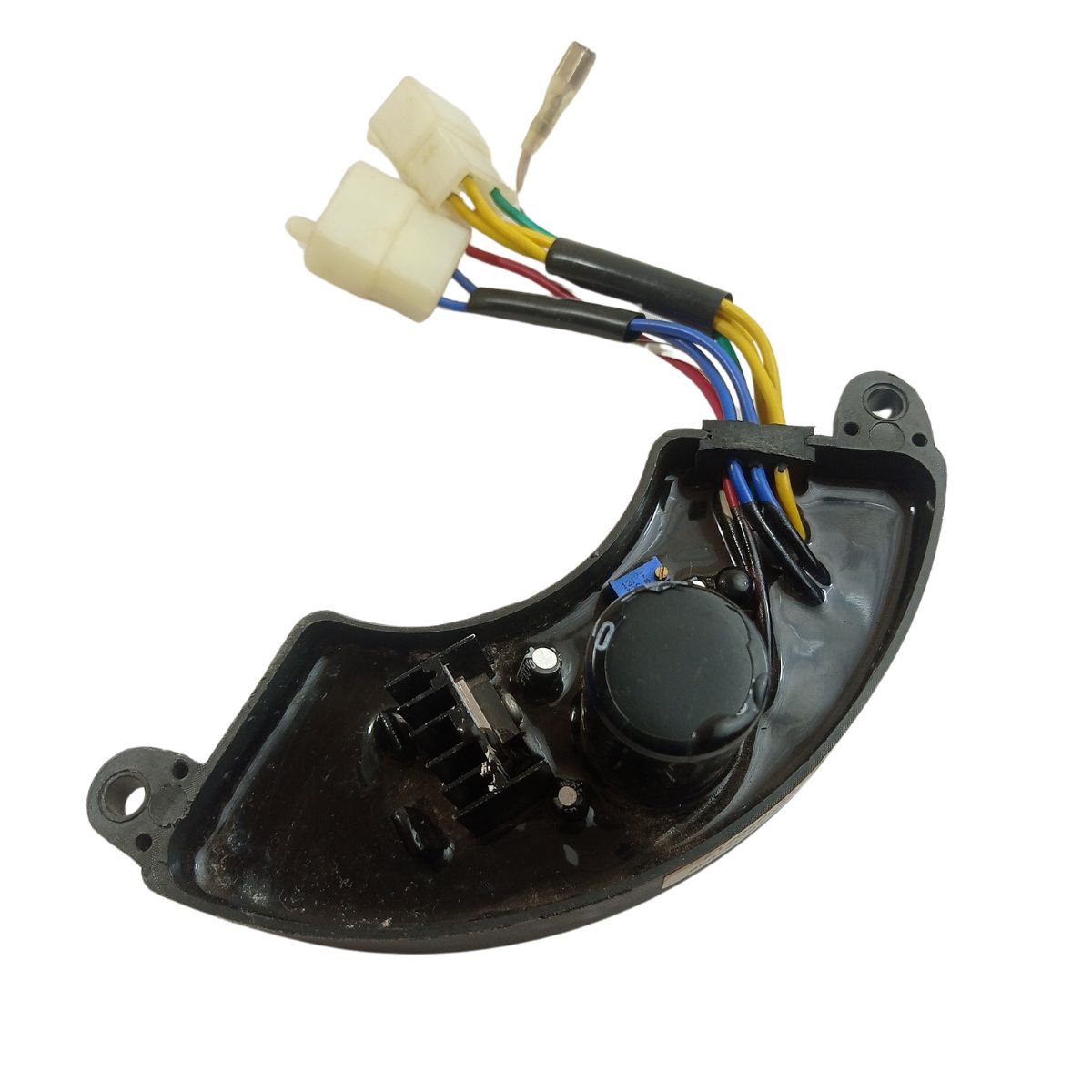 REGULADOR VOLTAGEM TRIFÁSICO 220V / 380V GERADOR BD8000 BRANCO - OX ...