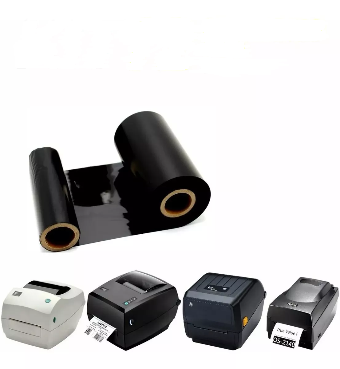 Ribbon Cera 110mm x 74m - EtiquePro - Etiquetas Comerciais e Industriais