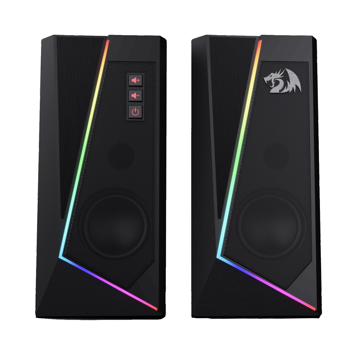 Caixa de Som Gamer Anvil RGB GS520 Preto - 2Plays - As Melhores ofertas você encontra aqui!