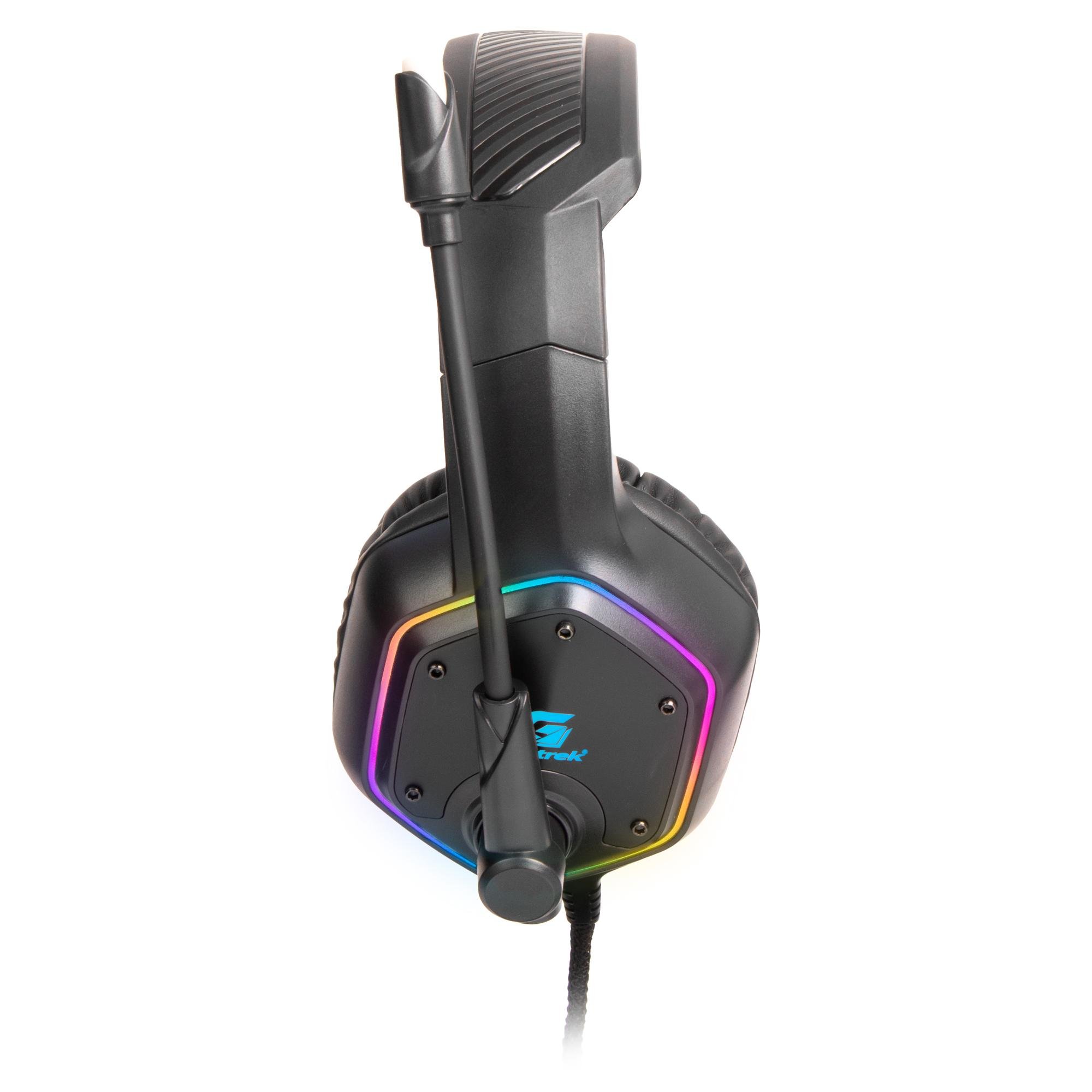 Headset Gamer Fortrek Blackfire, RGB, Drives 50mm Preto - 2Plays - As ...