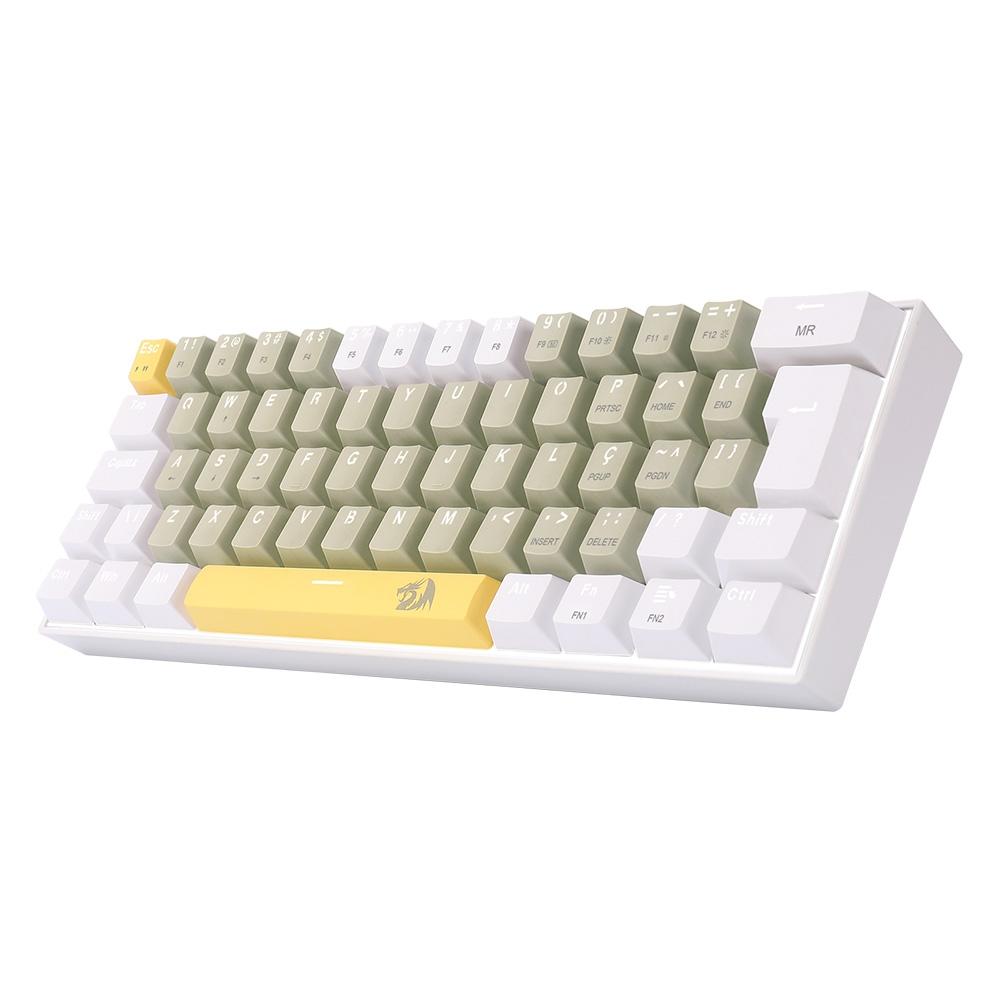 Teclado Gamer Redragon Lakshmi, Switch Brown, Layout 60%, ABNT2, Cinza ...