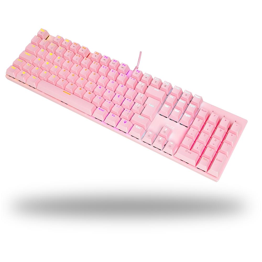 Teclado Mecânico Gamer Dazz Orion Essential, RGB, Switch YH Blue, ABNT2 ...