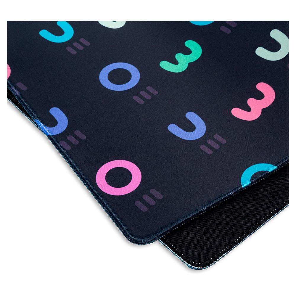 Mousepad Dazz Hybrid Daskmat UwU OwO, Extra Grande 900x400mm, Borda ...