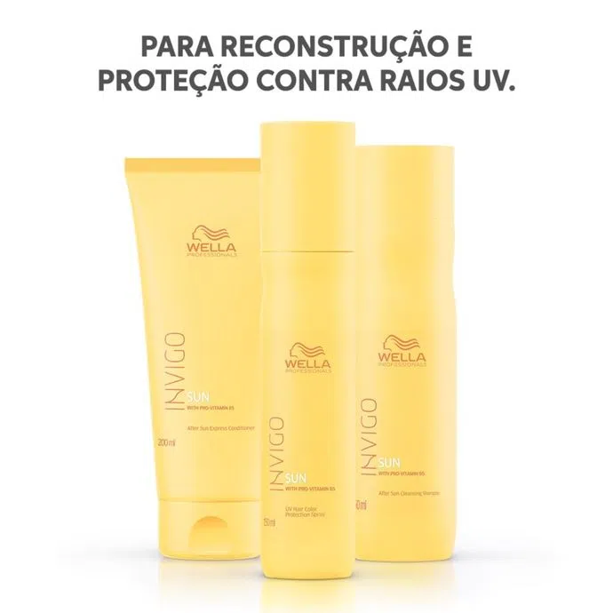 Shampoo Wella Invigo Sun 250ml - Disk Kosméthicos | Valorizamos seu jeito de ser!