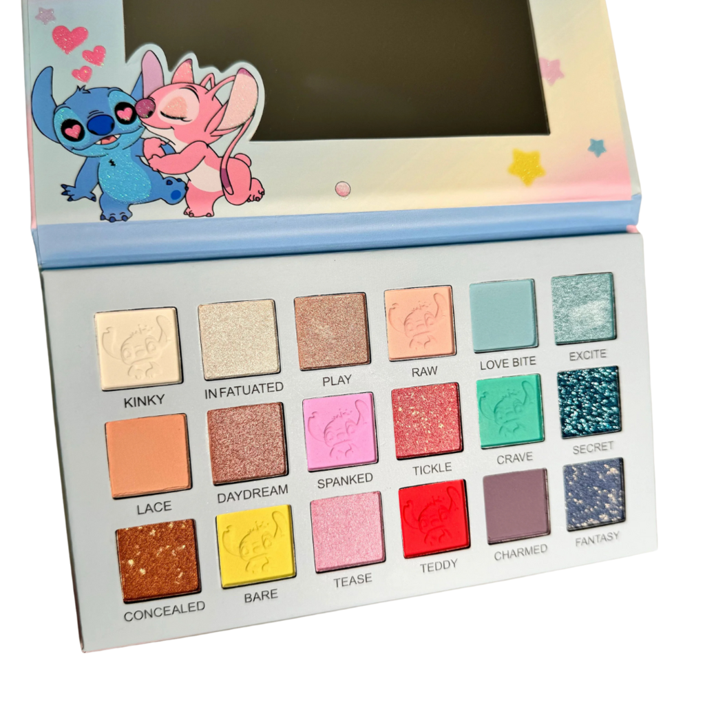 Maquiagem Infantil Paleta Sombra Lilo & Stitch Disney Menina - Maquiare