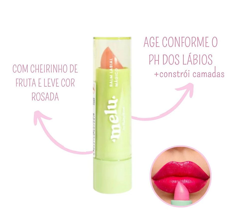 Balm Labial Mágico Melu by Ruby Rose - Maquiare