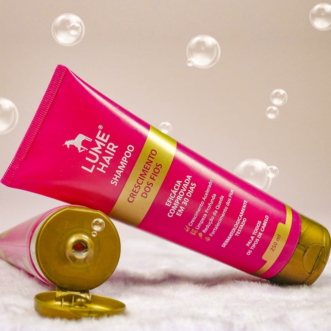 Shampoo Lume Hair 250ml - Eficácia Comprovada - Lume Hair Oficial