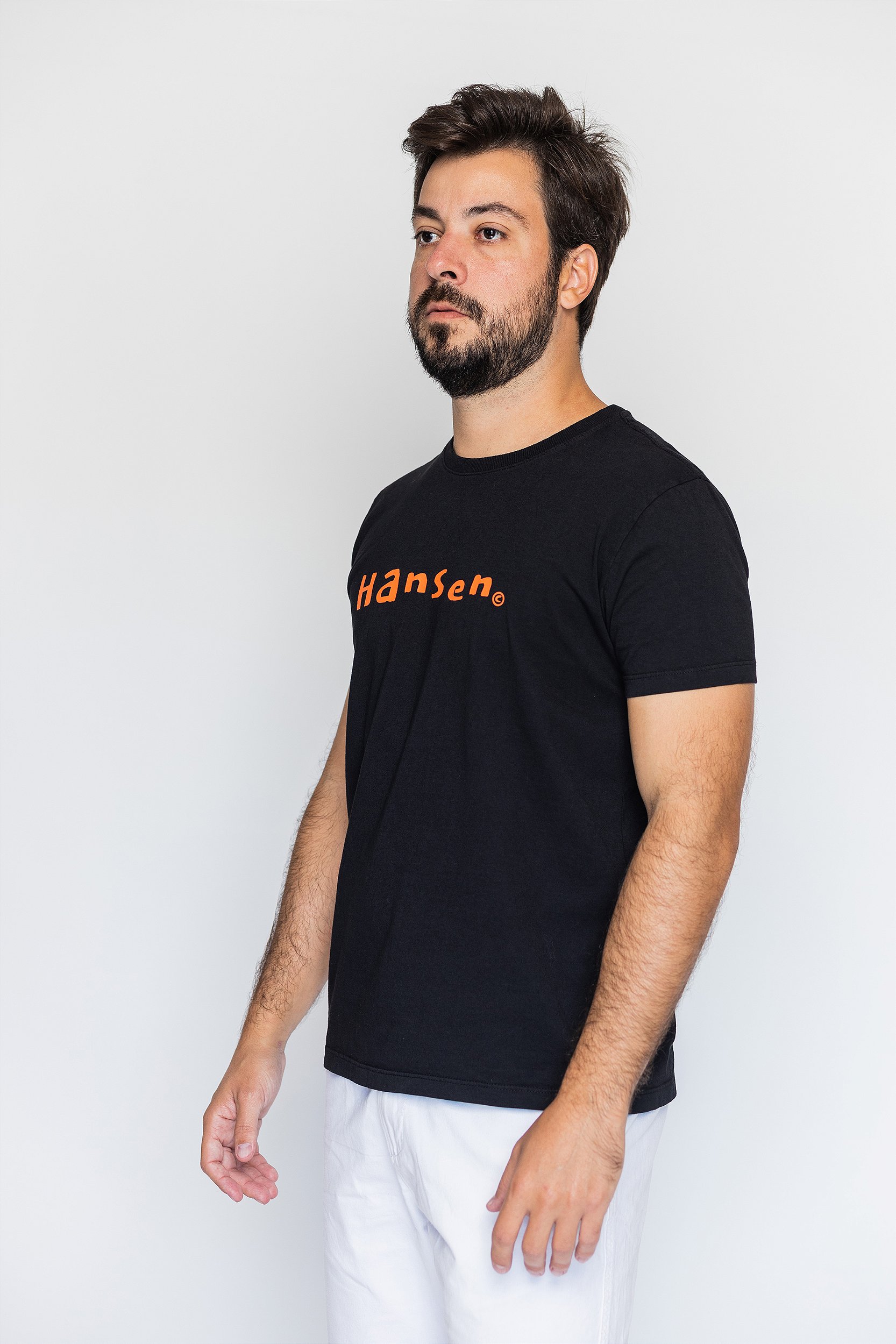 Camiseta Premium SAARA Preta | Hansen Brand - Hansen Official