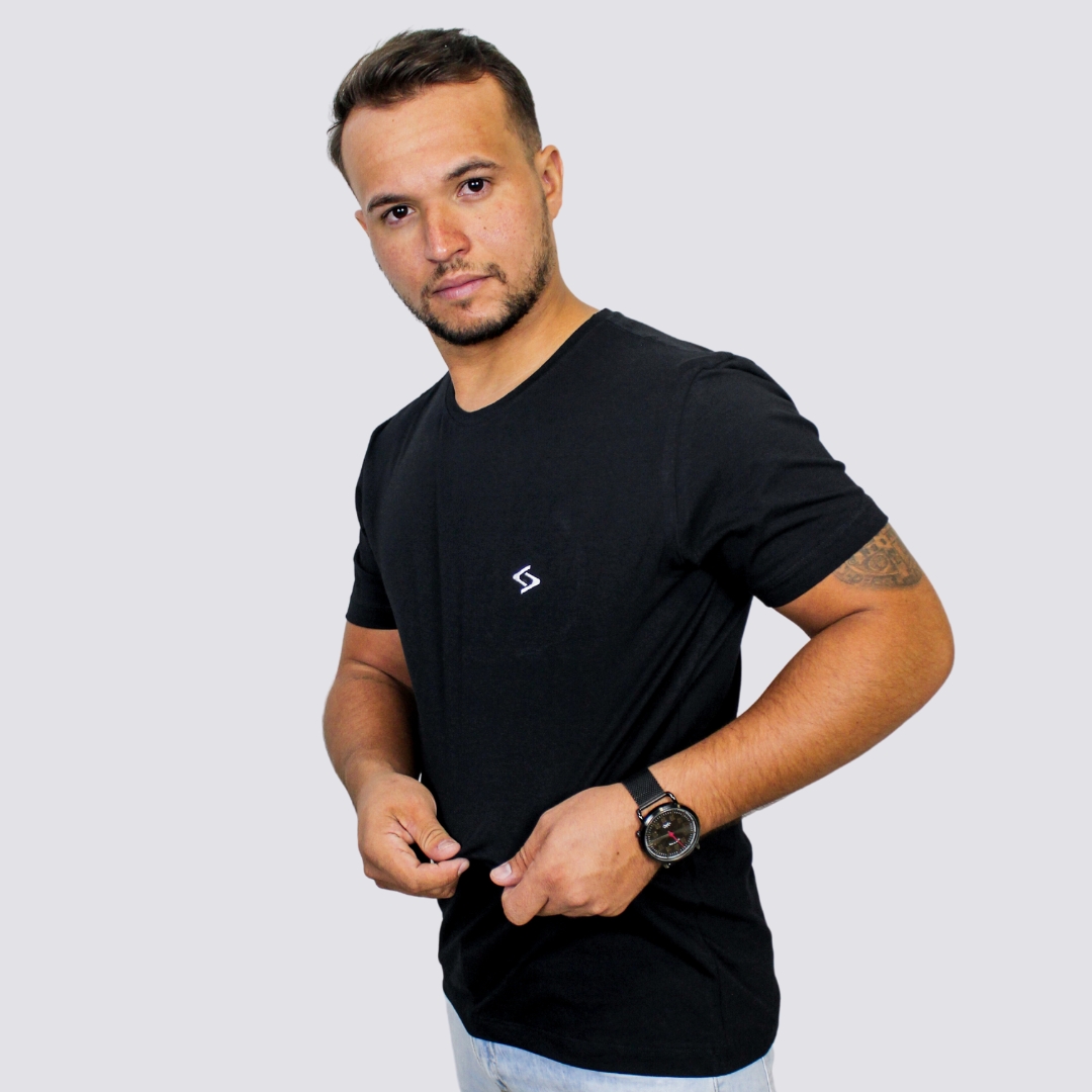 Camiseta Austin Alvin Preta - Austin Alvin