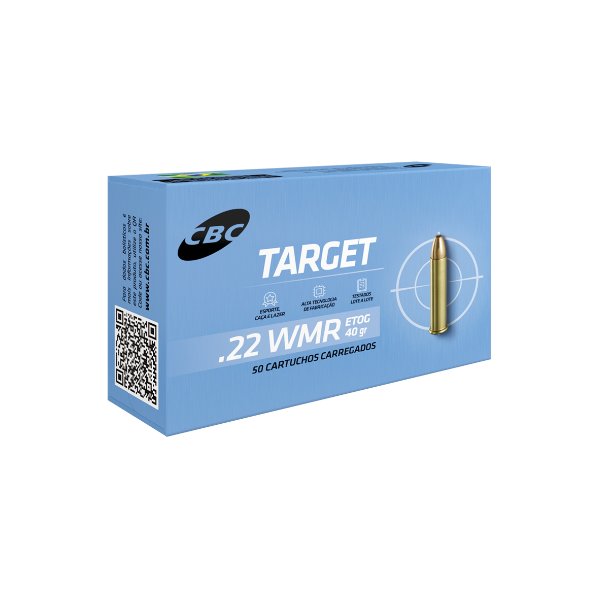 CART .22 MAG WMR ETOG 40GR TARGET - PNZ ARMAS - Venda de armas ...