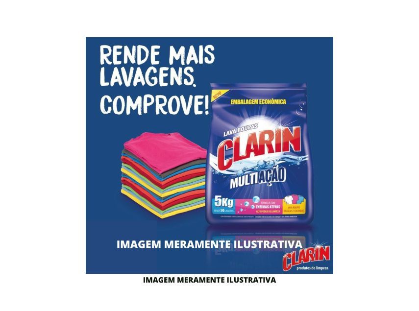 SABAO EM PO CLARIN 1X4X5KG - Roberto Distribuidora