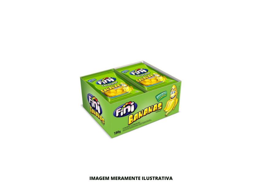 FINI MINI BANANA 1X12X15G - Roberto Distribuidora